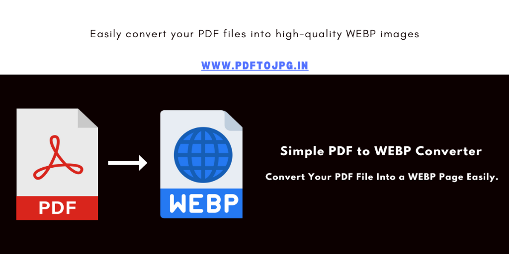 PDF to WEBP Converter | Convert PDF to WEBP Online